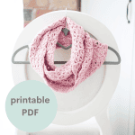 Learn How to Crochet an Infinity Scarf: Free Pattern - Bella Coco Crochet