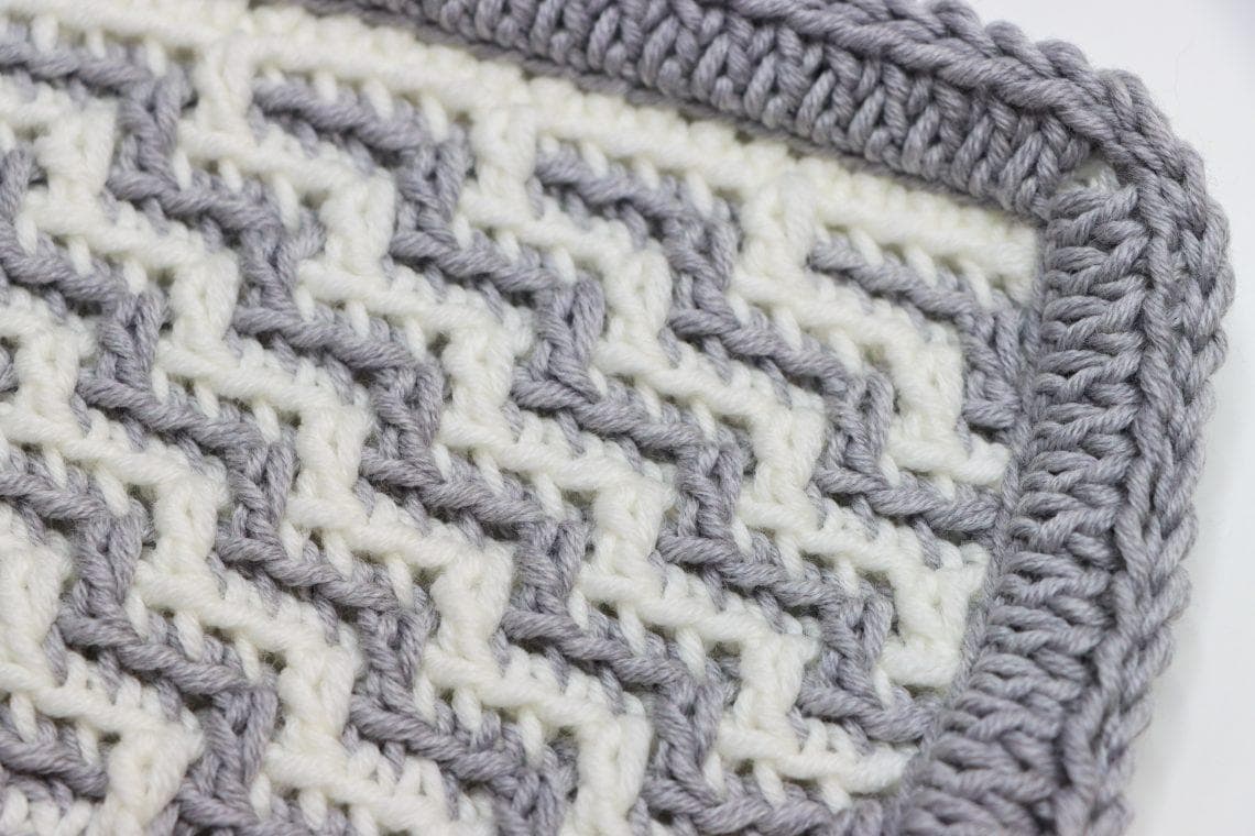 How to Crochet Inset Mosaic: Free Chart & Tutorial - Bella Coco Crochet