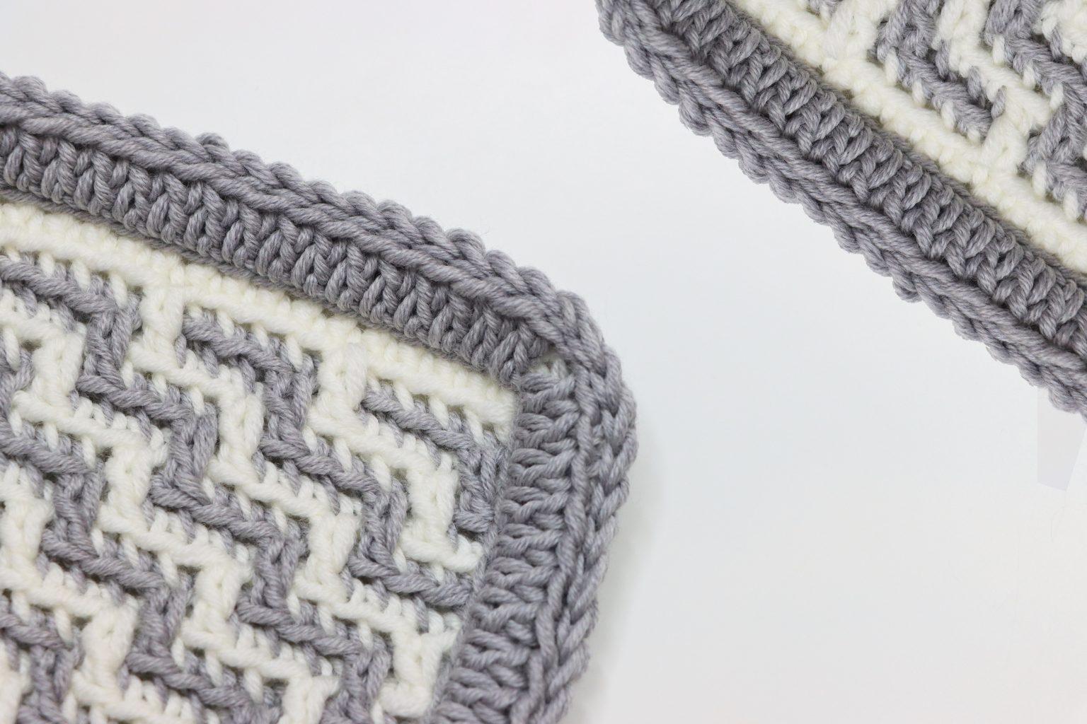 How to Crochet Inset Mosaic: Free Chart & Tutorial - Bella Coco Crochet