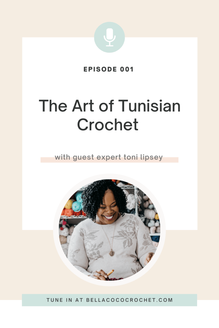 Tunisian Crochet with Toni Lipsey - Bella Coco Crochet