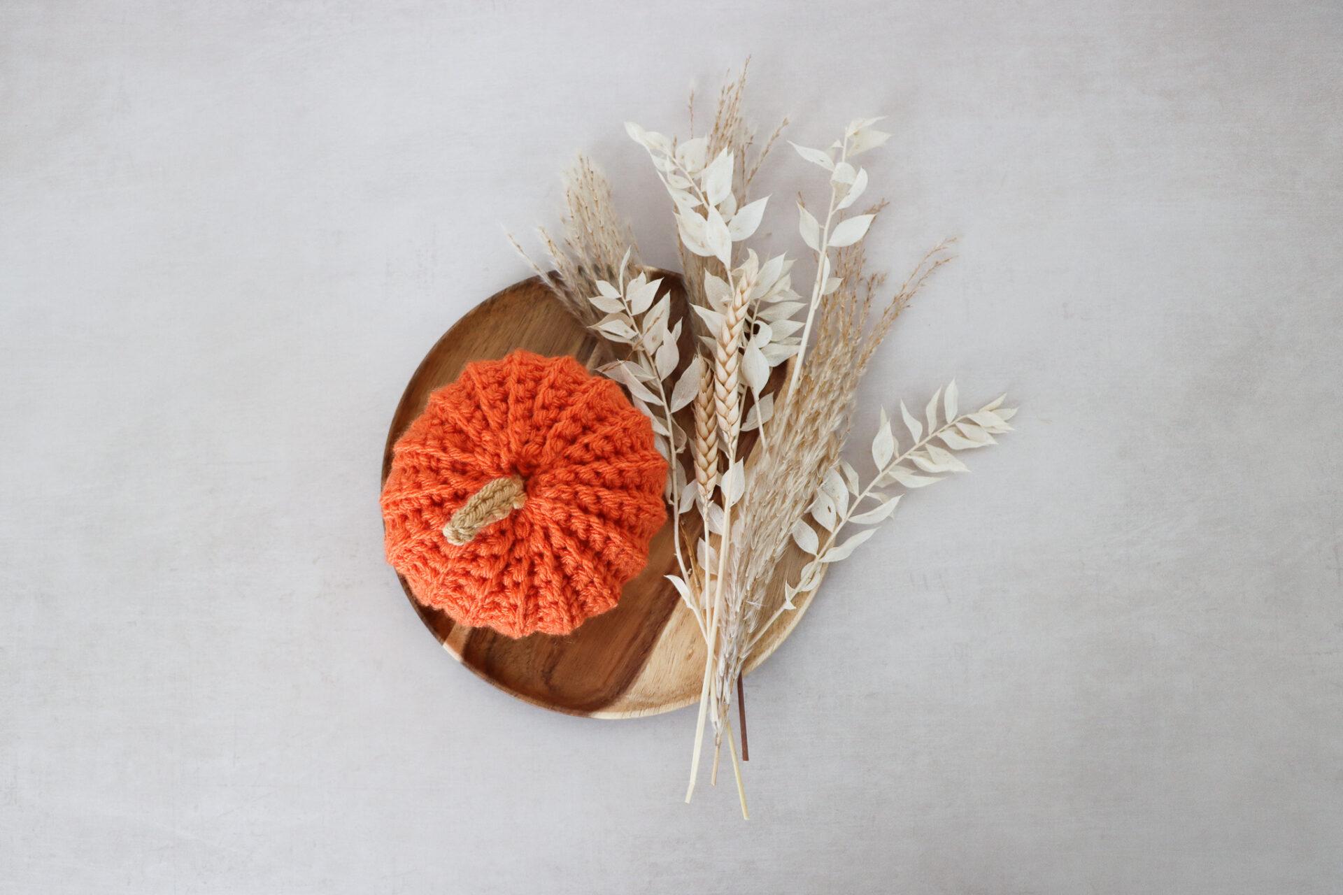 Learn How to Crochet an Autumn Pumpkin: Free Pattern - Bella Coco Crochet