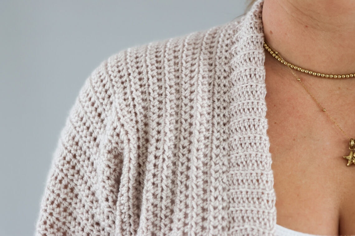 How to make Luna Cardigan in 9 sizes - Bella Coco Crochet